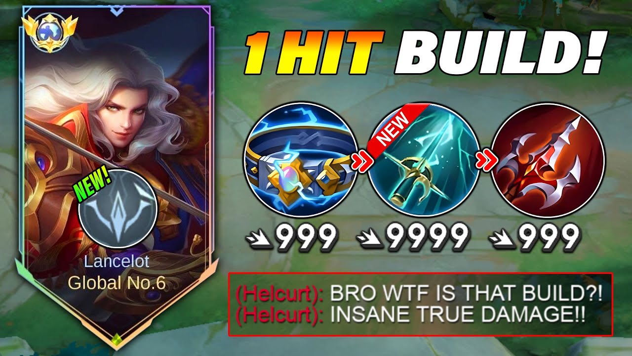 GLOBAL LANCELOT NEW MULTIPLE TRUE DAMAGE BUILD!! | BEST BUILD AND EMBLEM FOR LANCELOT (99% ...