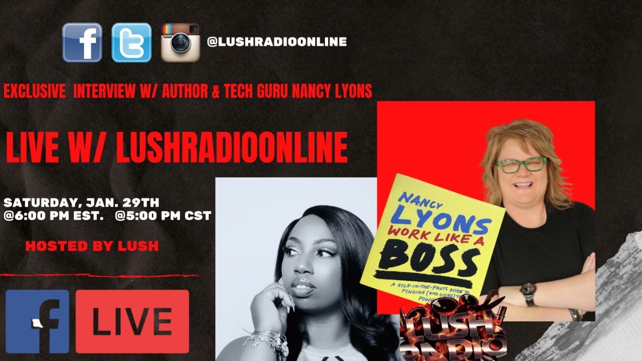 EXCLUSIVE INTERVIEW W/ AUTHOR AND TECH GURU NANCY LYONS - YouTube