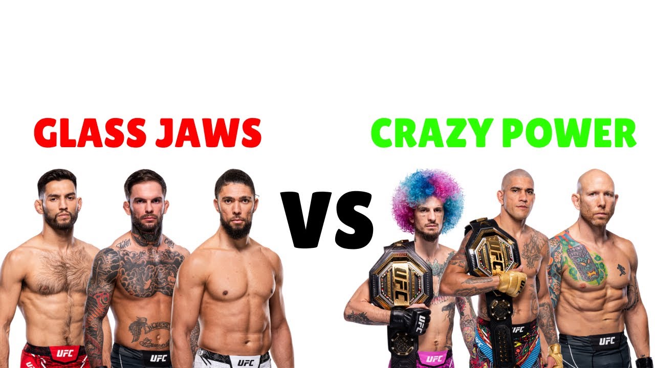 The Worst Chin VS The Hardest Hitter in Every UFC Weight Class - YouTube