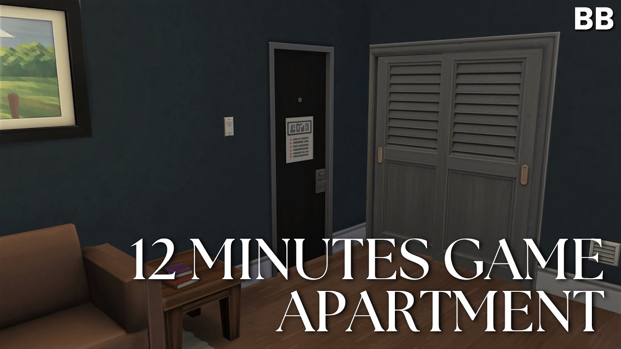 Building the Apartment from 12 Minutes Game! | Sims 4 Speed Build - YouTube