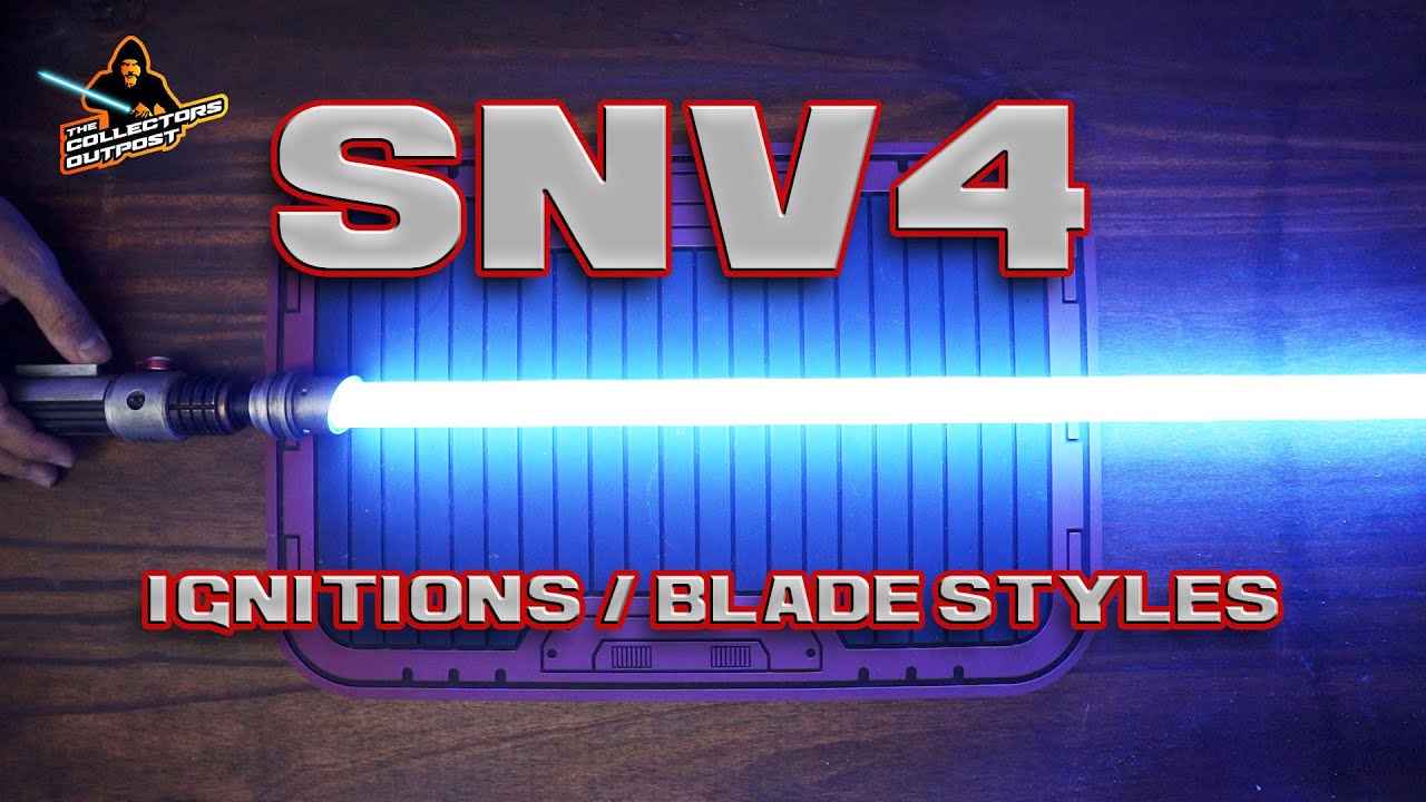 SNV4 Lightsaber (sn-pixel) All ignitions & blades styles - YouTube
