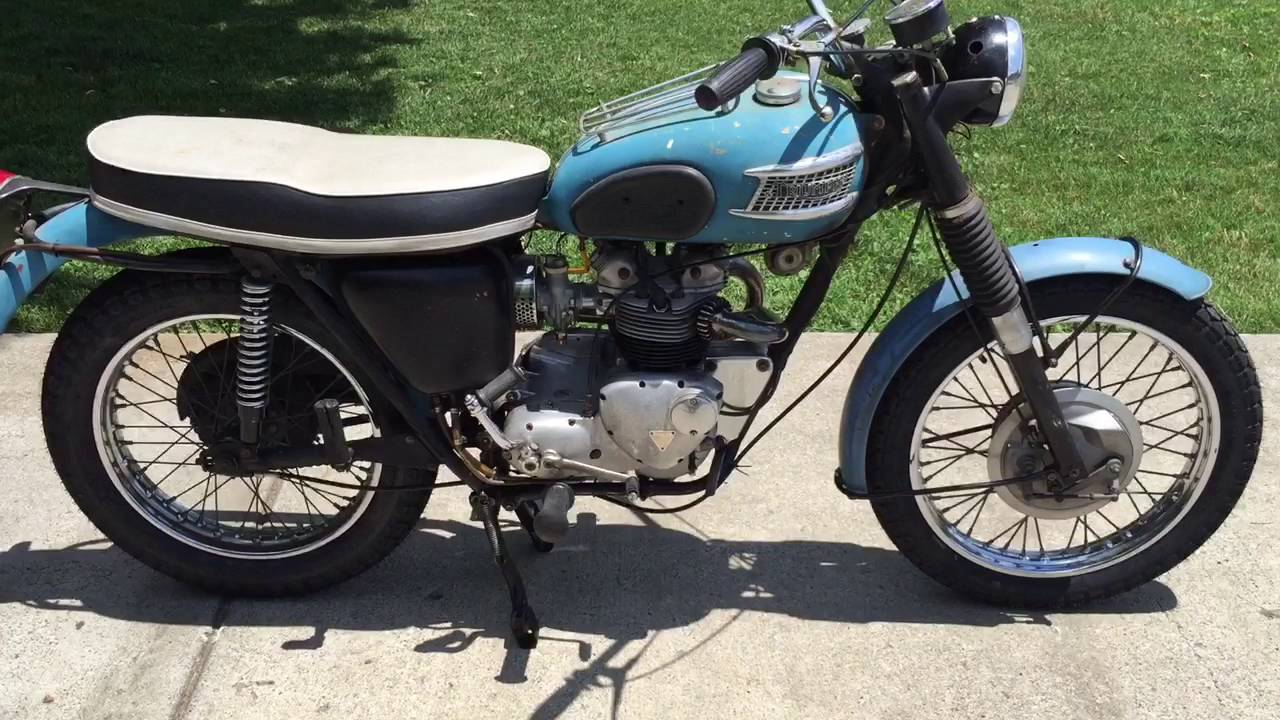 1964 Triumph T100SS - YouTube