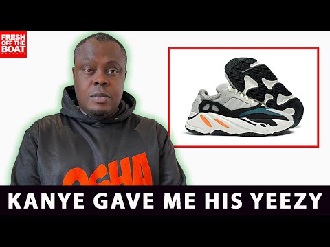 How Kanye West Gave Bankulli The Yeezy Boost 700 From His Feet.