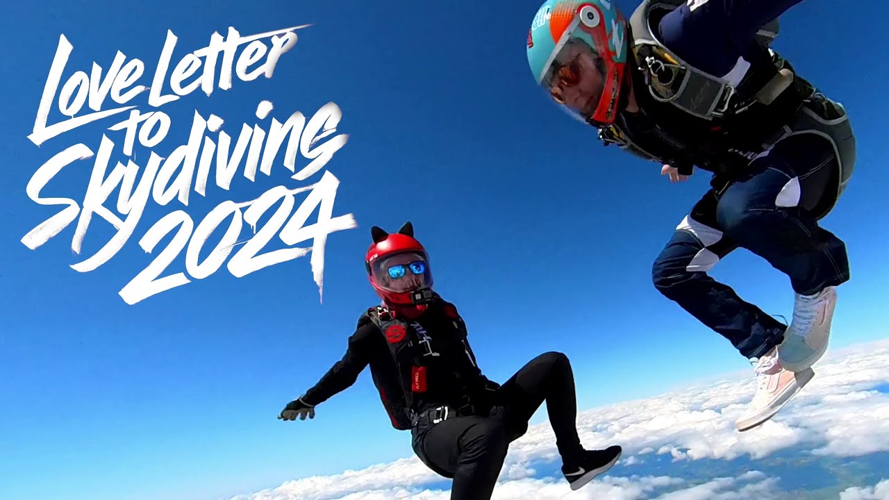 Love Letter to Skydiving 2024 | First year with own camera 🪂📸 - YouTube