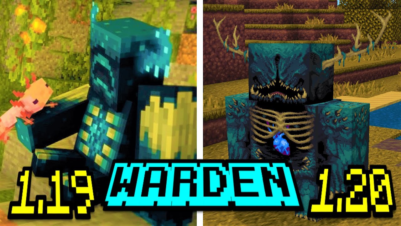Mysterious Legend All About The Warden In Minecraft Version 1.20! (How ...