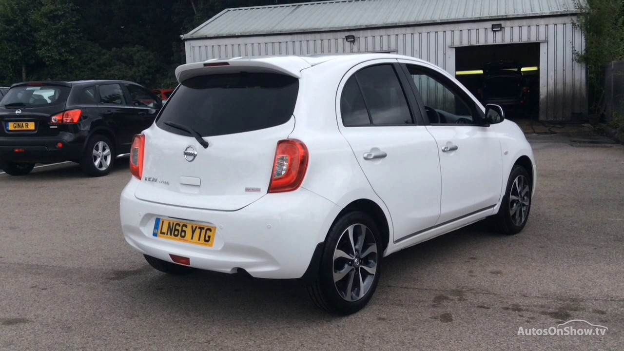 NISSAN MICRA N-TEC WHITE 2016 - YouTube