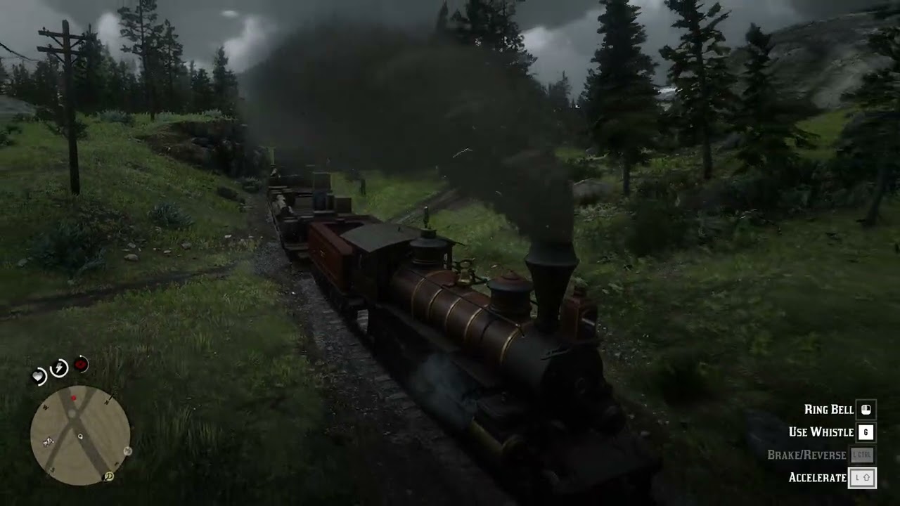 RDR2 - Train hijacked - YouTube