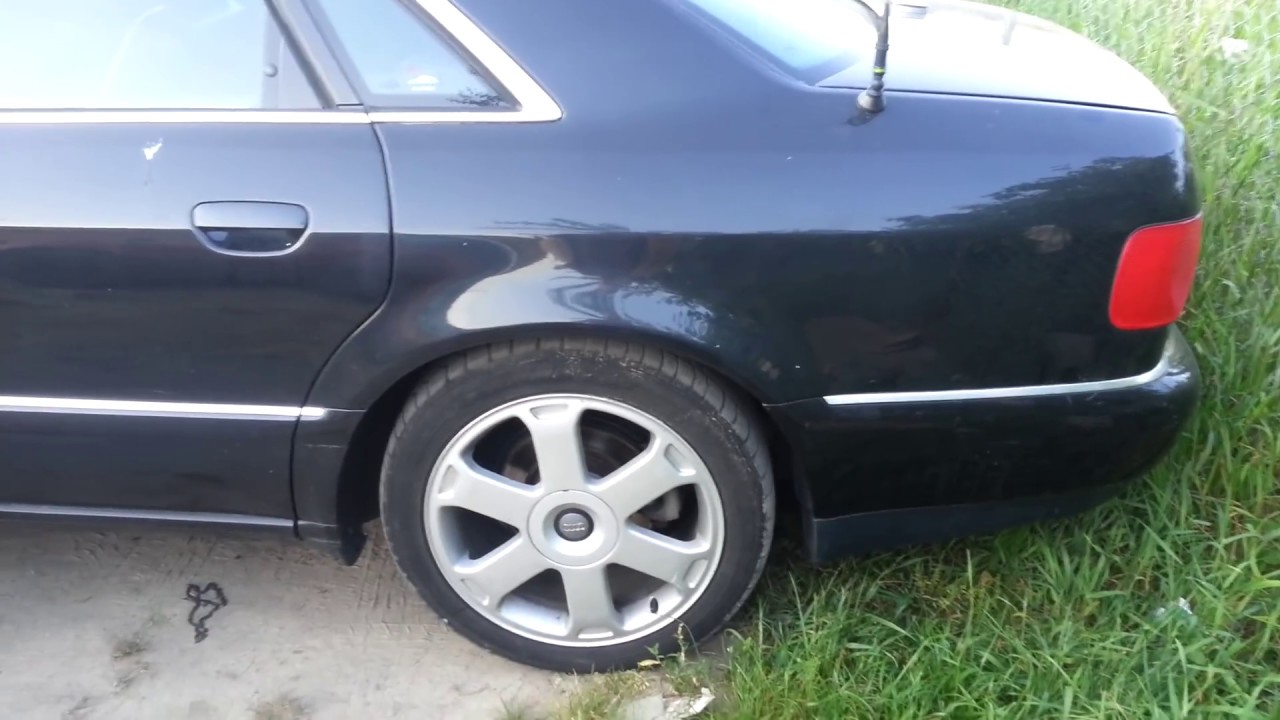 AUDI S8 D2 4.2 V8 360HP - Engine & Exhaust Sound (without exhausts ...