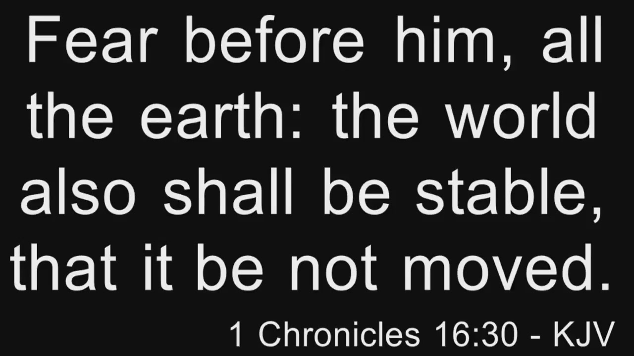 Give God Glory (1 Chronicles 16:23-31 and Hebrews 1:1-6) - YouTube