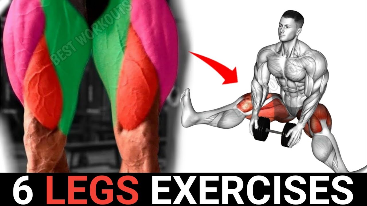 6 Effective Legs Exercises for Mass 🔥 - YouTube