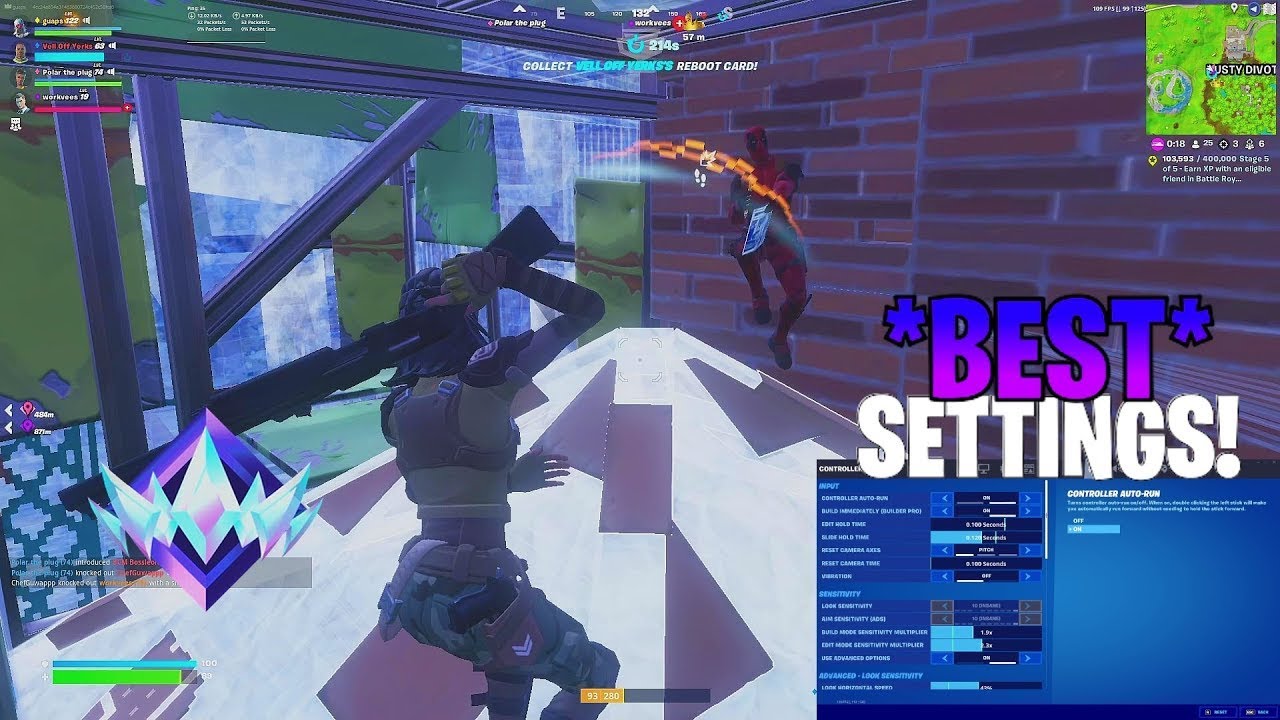 The *BEST* Controller Settings For INSANE AIMBOT + 100% Accuracy 🎯 ...