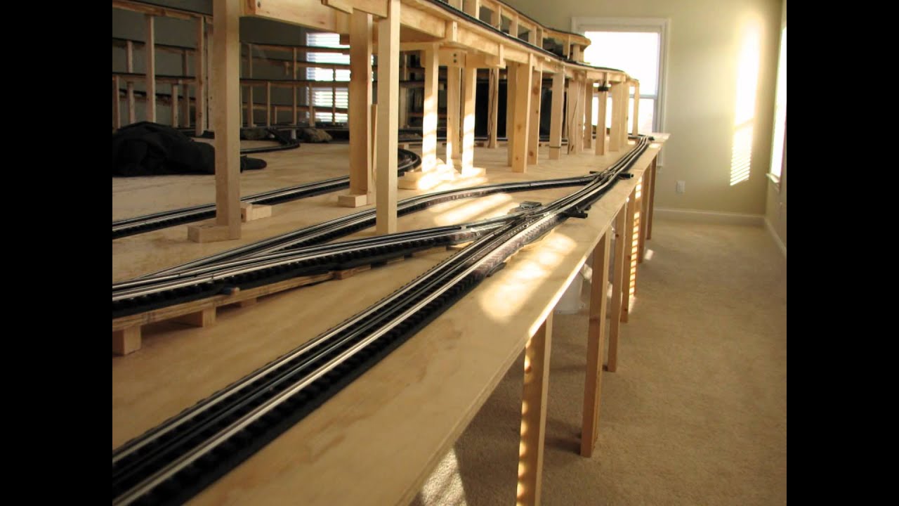 Great Mountain Model Train Construction - YouTube