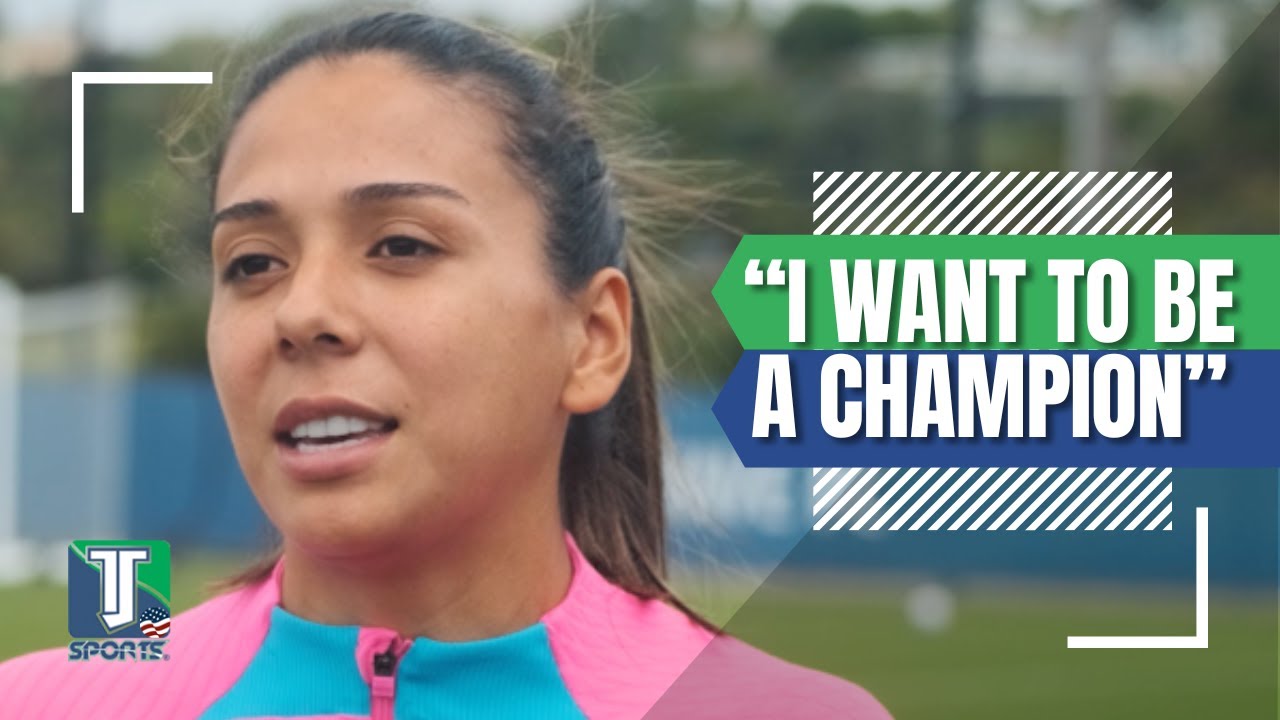 María Sánchez on JOINING the San Diego Wave: "I want to WIN, I want to ...