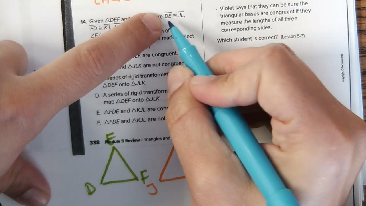 Geometry Midterm Review! Module 5 Review Page 338 #11-16 in McGraw Hill ...