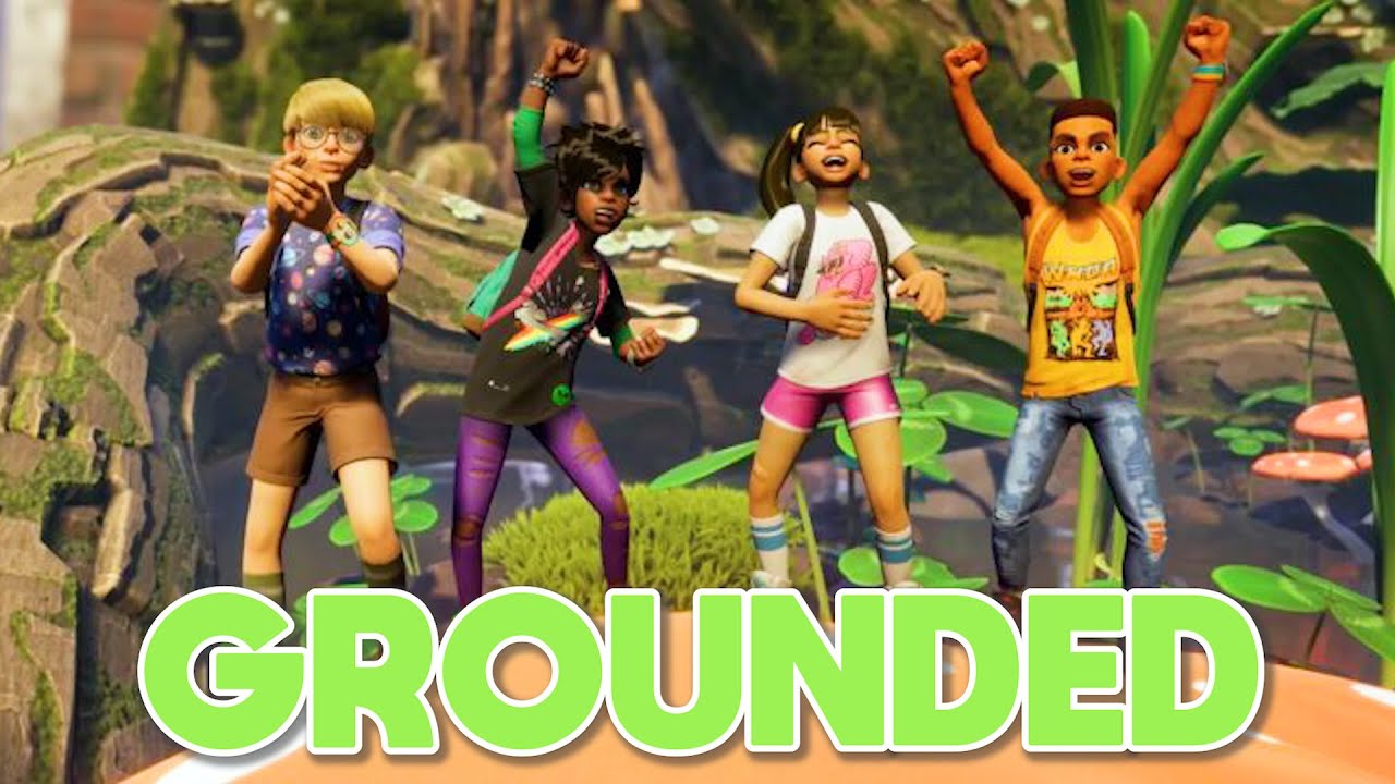 Being Super Small and Fighting Bugs in GROUNDED - YouTube