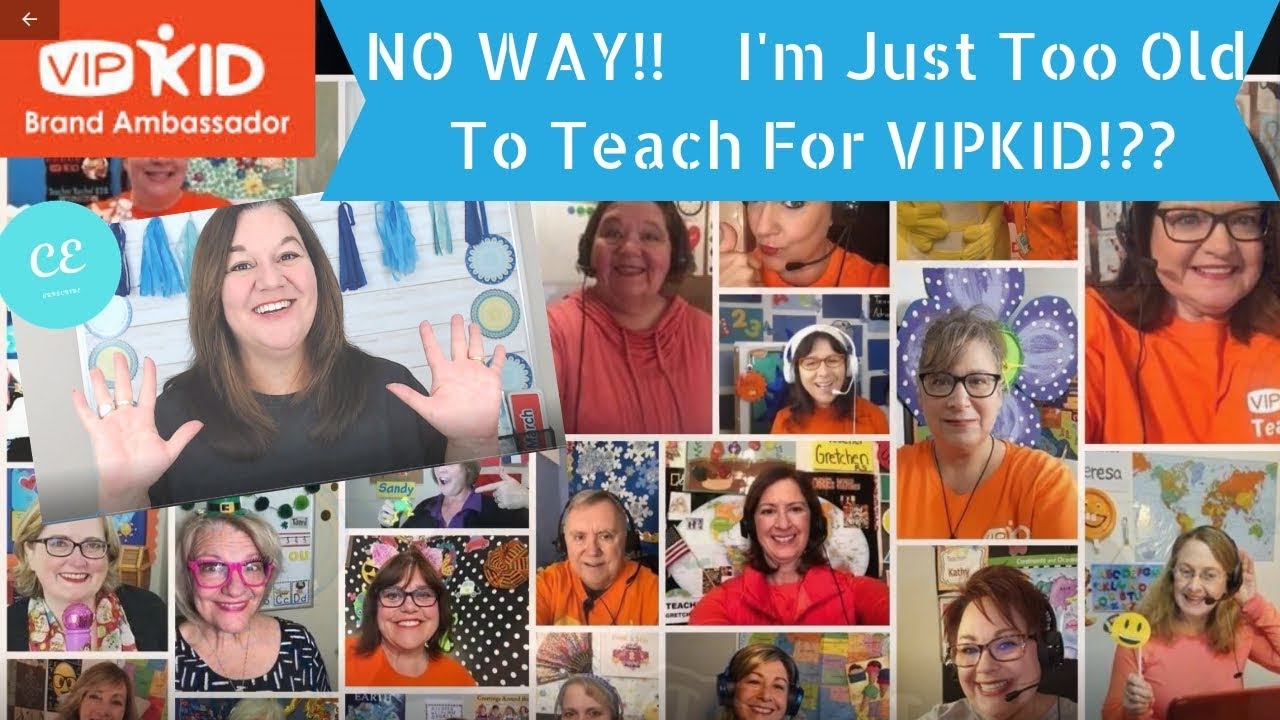 VIPKID || RETIRED and OLDER People |YES! VIPKID IS FOR YOU! (VIPKID ...