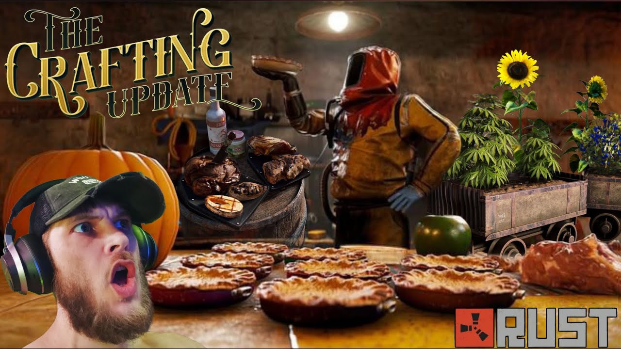 🔴-NEW- THE RUST MARCH CRAFTING UPDATE HAS TURNED ME INTO A FARMER ...