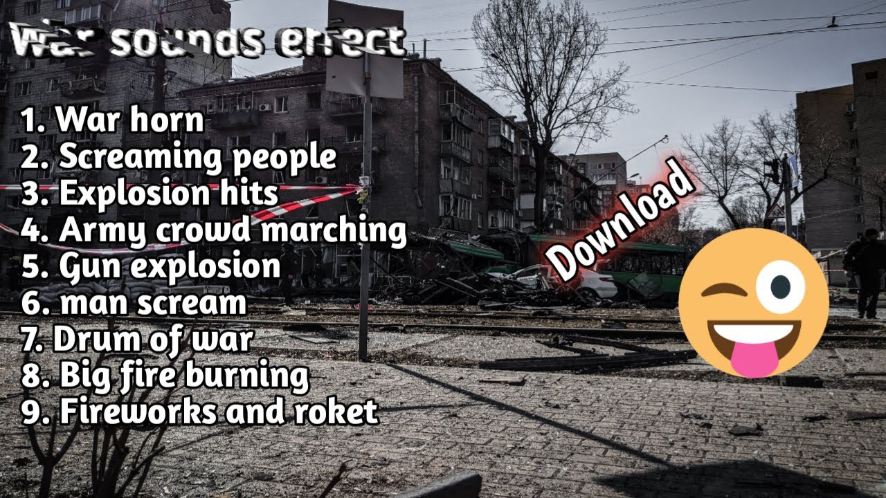 war sounds effect copyright free (Download) #copyrightfree # ...