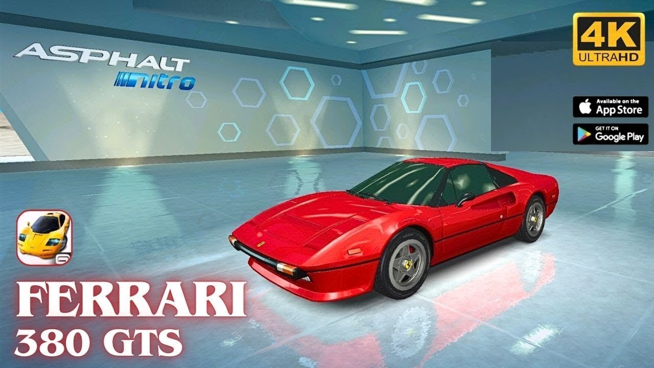 Asphalt Nitro - Ferrari 380 GTS 🏎️ | 4K Realistic Gameplay | Racing ...