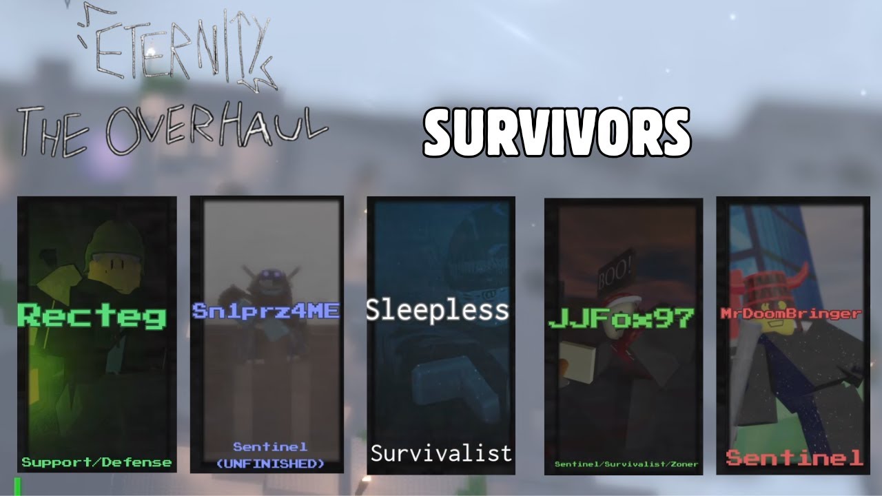 Roblox Eternity The Overhaul - All Survivors Win Gameplay - YouTube