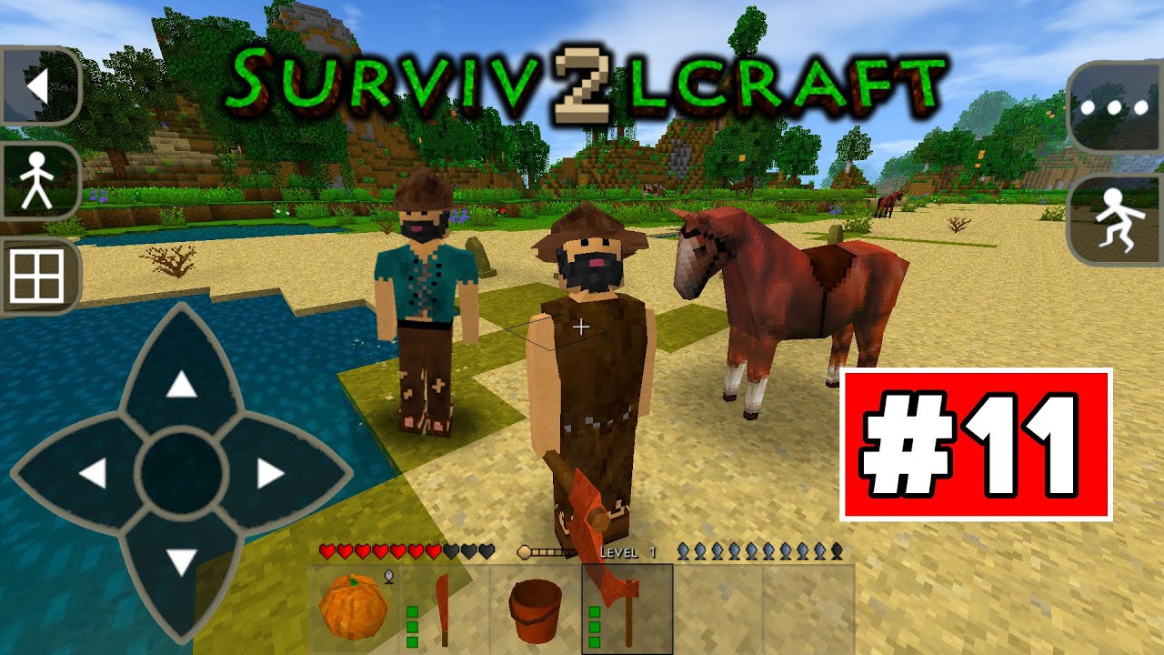 SOBREVIVÍ 100 DÍAS en SURVIVALCRAFT 2 - Serie Survivalcraft 2 Survival ...