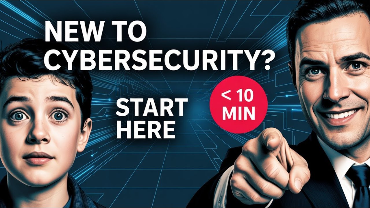 New to Cybersecurity? Watch This First (10-Minute Beginner Guide) - YouTube