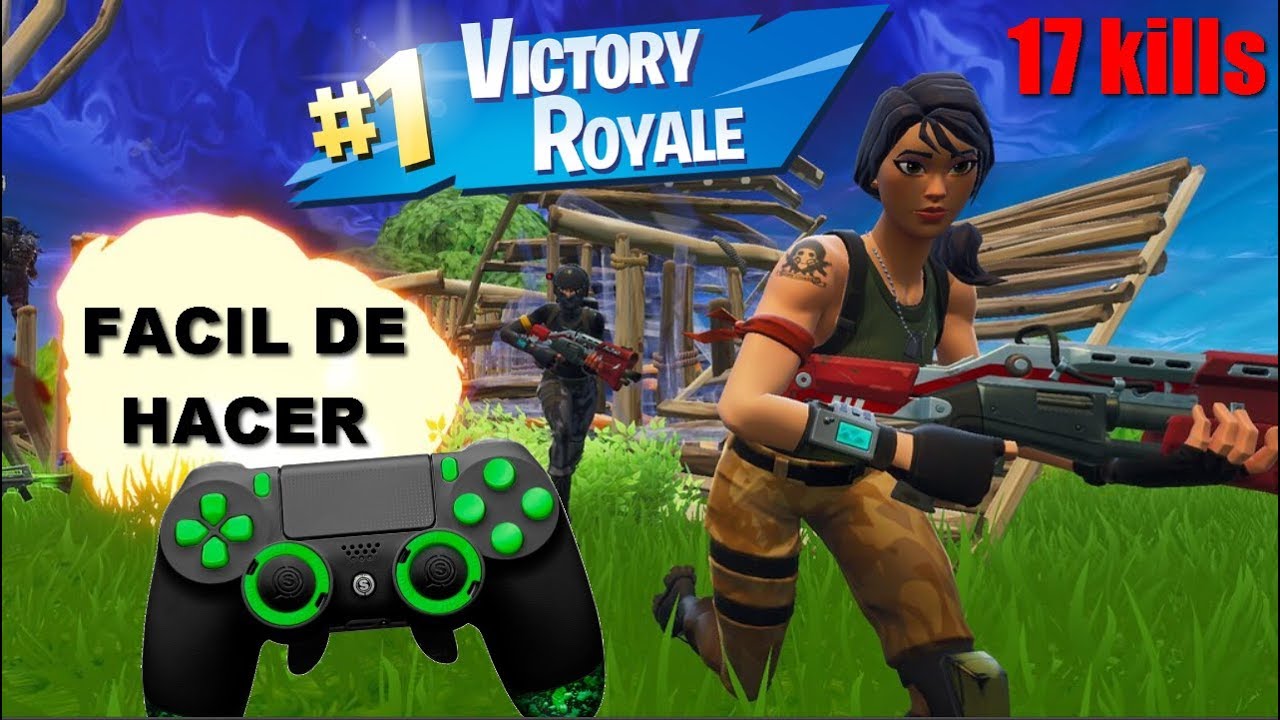 Scuff Casero Ps4 Fortnite - YouTube