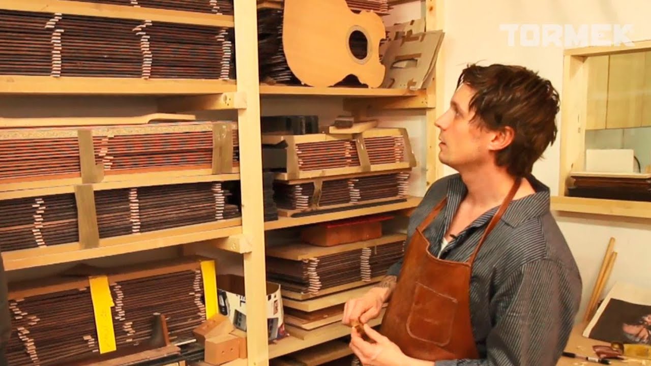 Tormek visits luthier David Sundberg - YouTube