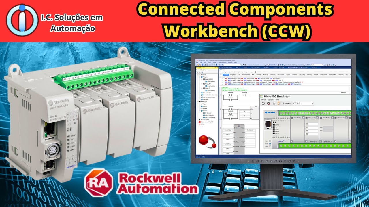 01 CCW Rockwell - Introdução ao Curso de CLPs Micro800 com CCW - YouTube