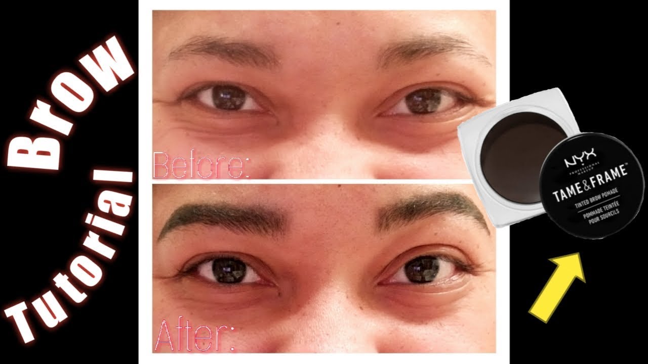 Brow Tutorial Easy For Beginners - YouTube