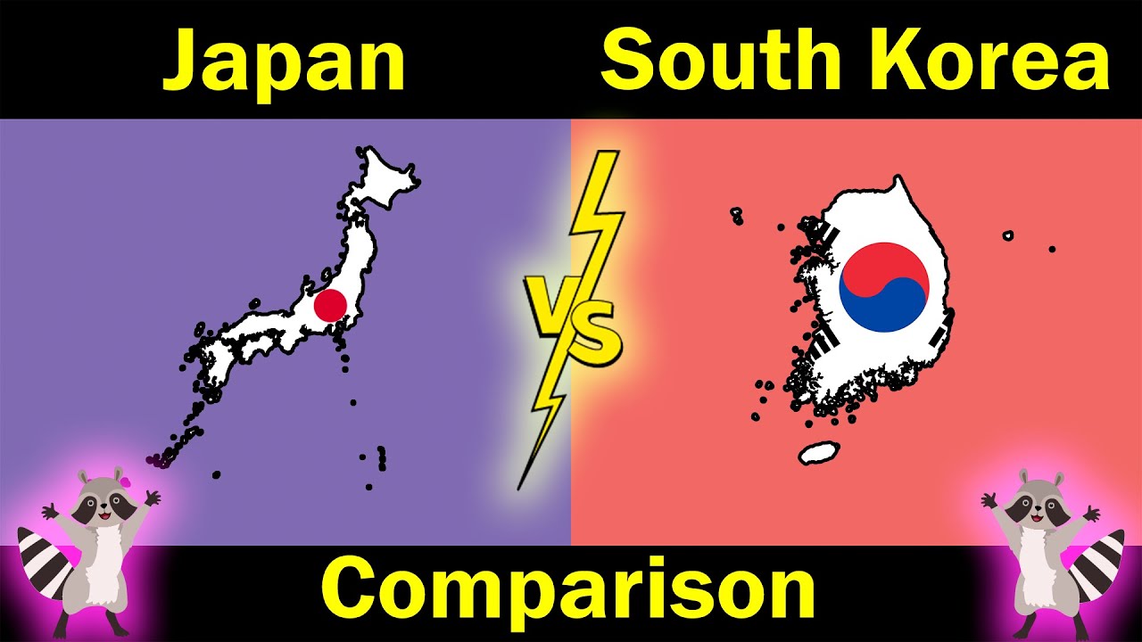 Comparison: Japan vs South Korea - YouTube