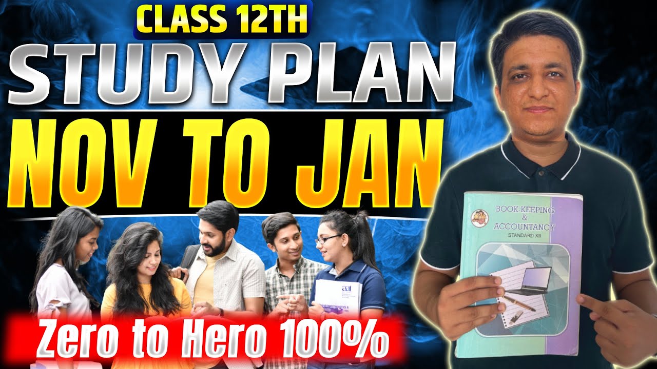 🔥12th Study Plan | How to Get 90% | Class 12th Board Exam 2026 # ...