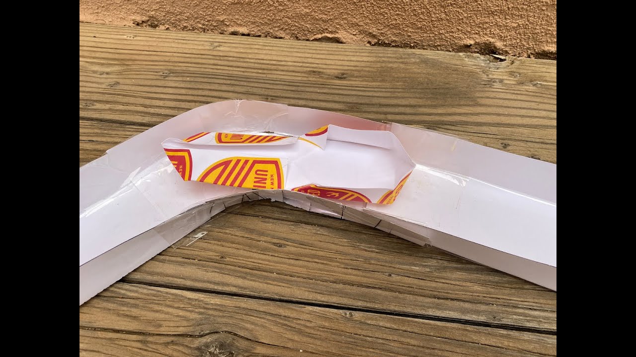 Paper Bobsled and Track - YouTube