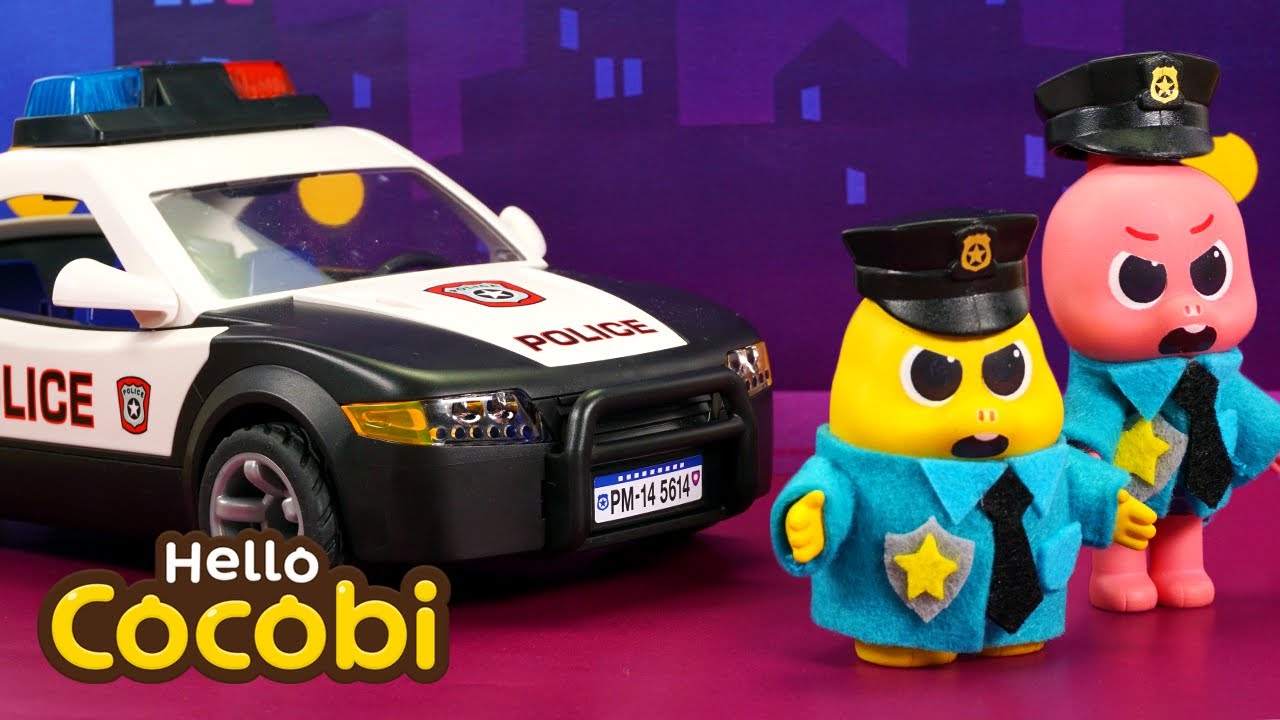 Stop the Thief! Police Officer Song👮‍♂️👮‍♀️+More | Cocobi Kids Songs ...