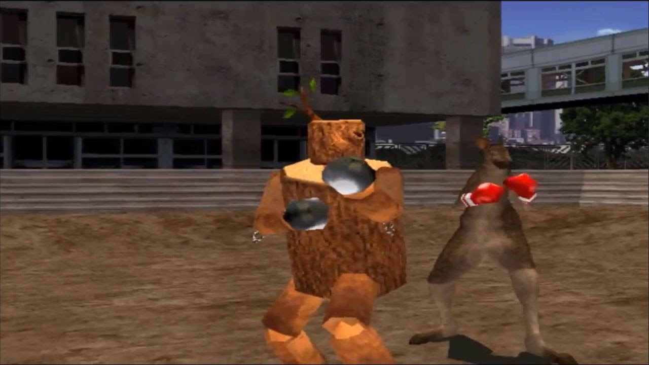 Mokujin \ Roger Gameplay - Tekken Tag Tournament - YouTube