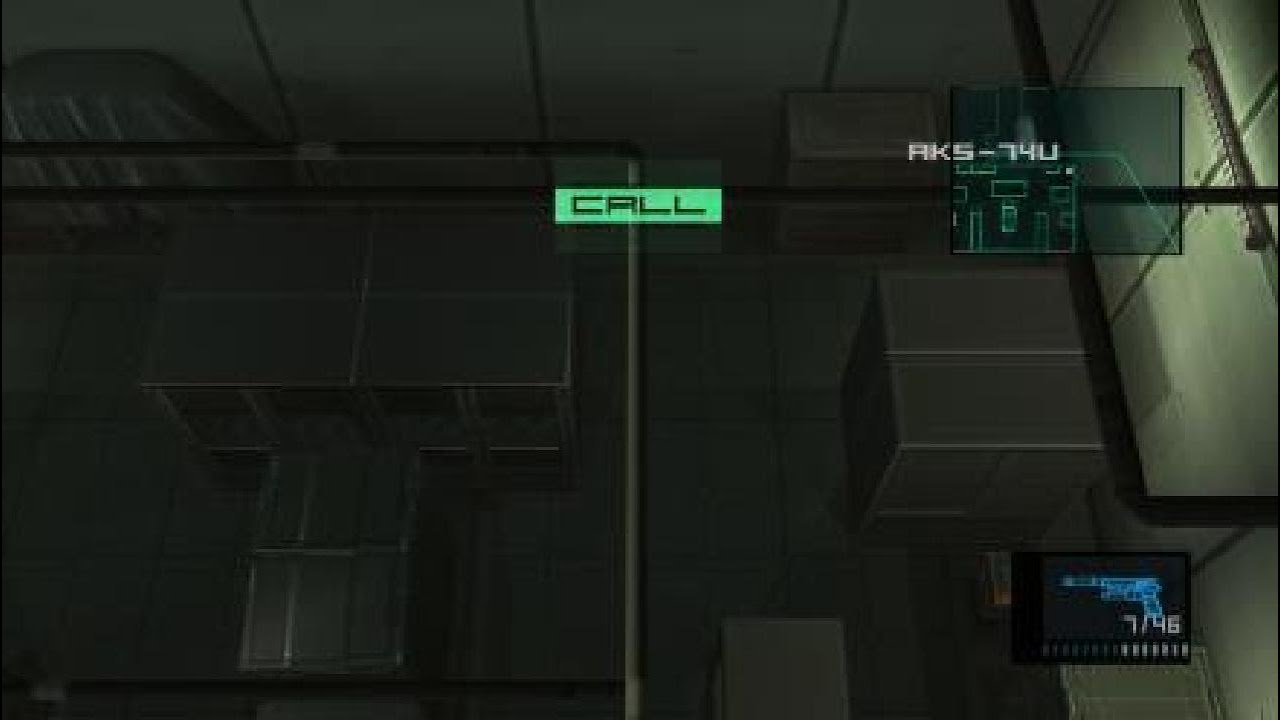 MGS2 - Where to find AK-74u and M4 - YouTube