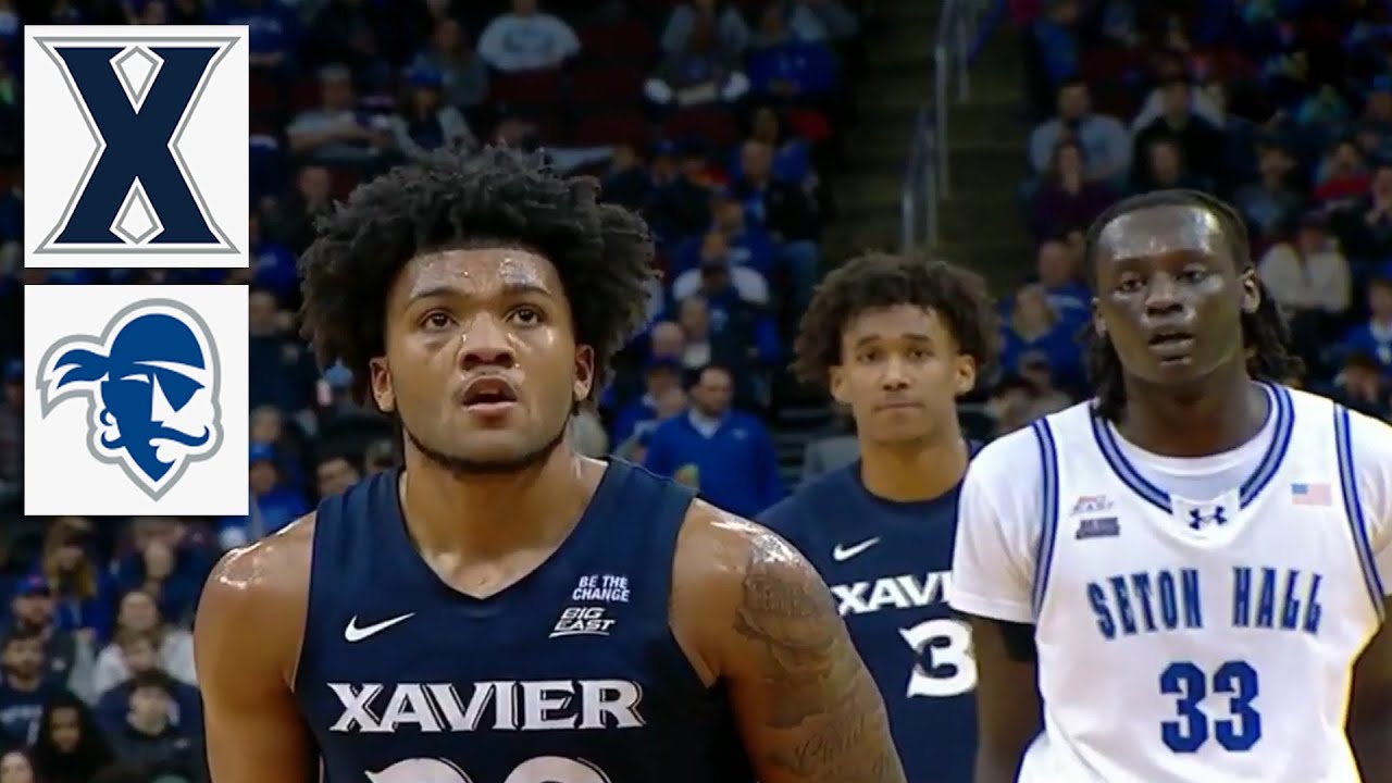 Xavier vs Seton Hall Men's College Basketball Highlights Full Game ...
