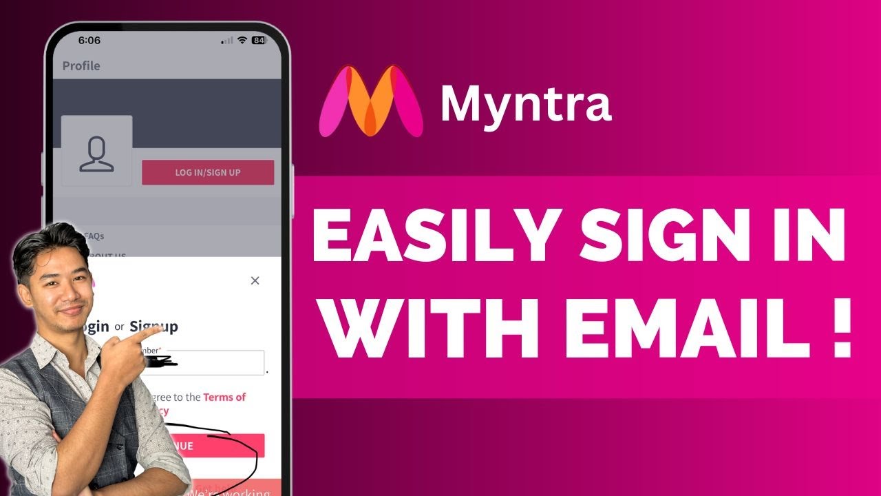 How To Login To Myntra With Email? Myntra Email Sign In ! - YouTube