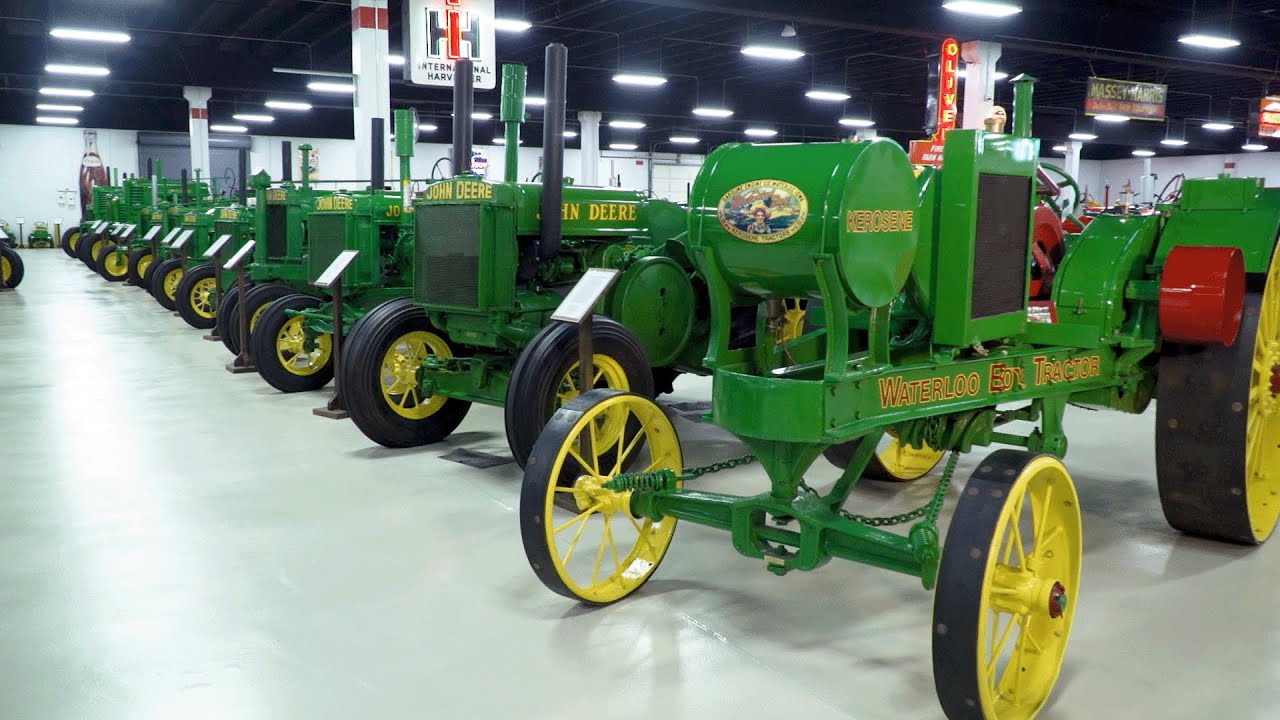 Amazing John Deere Tractors On Display At The Keystone Museum in ...