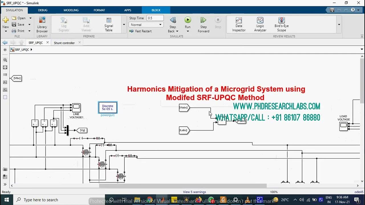 Harmonics mitigation of a Microgrid System using Modified SRF UPQC ...