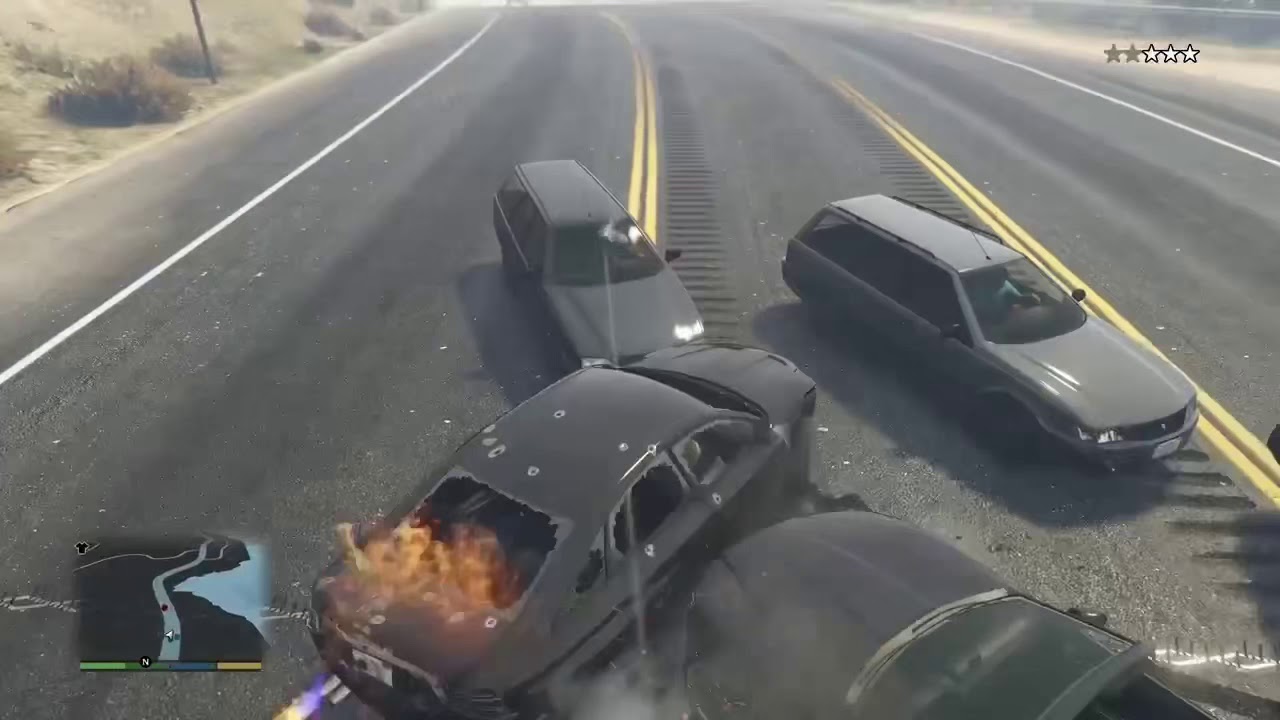 GTA 5: Epic Police Chase 6! - YouTube