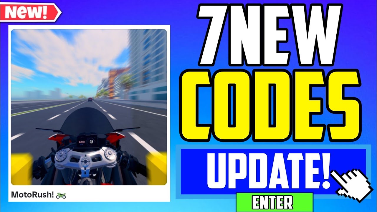 *SECRET UPDATE!* | MotoRush! CODES 2025 (ROBLOX MOTORUSH!)Part 928 ...