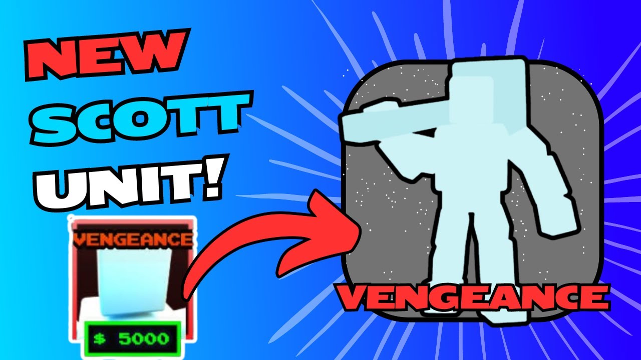 I GOT THE NEW SCOTT UNIT WITH VENGEANCE! Five Nights TD Roblox - YouTube