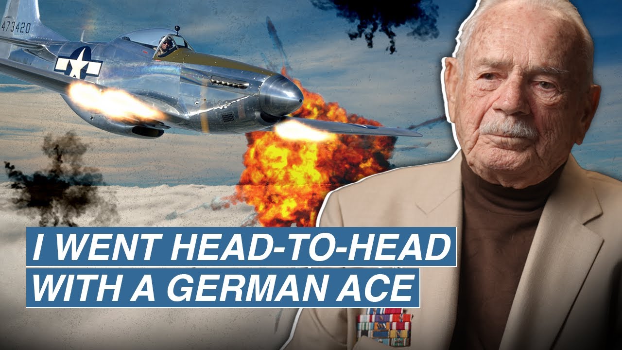 WWII P-51 Mustang Combat Ace on Dogfighting Germans | Joe Peterburs ...