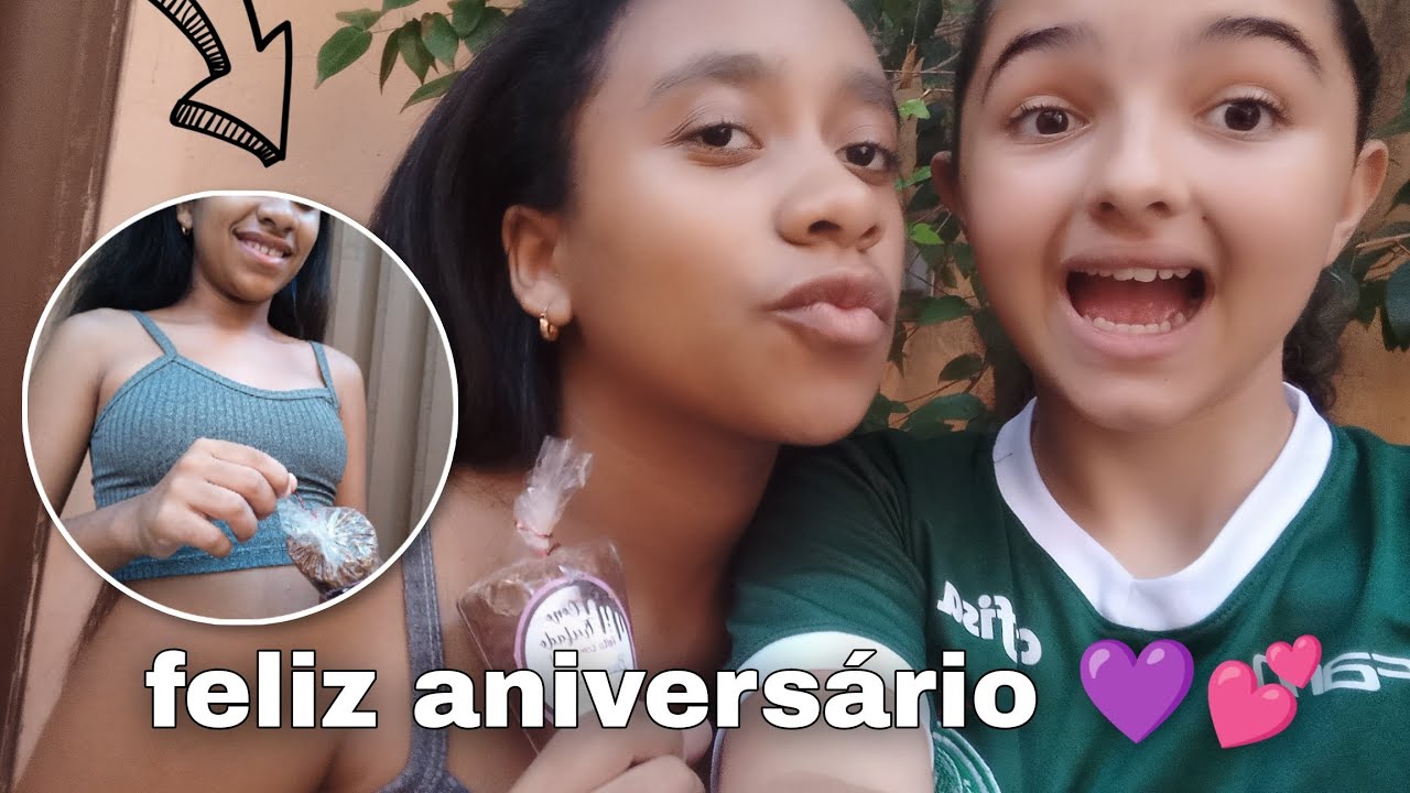 DEI UM PRESENTE PARA MINHA PRIMA DE ANIVERSÁRIO!! - YouTube