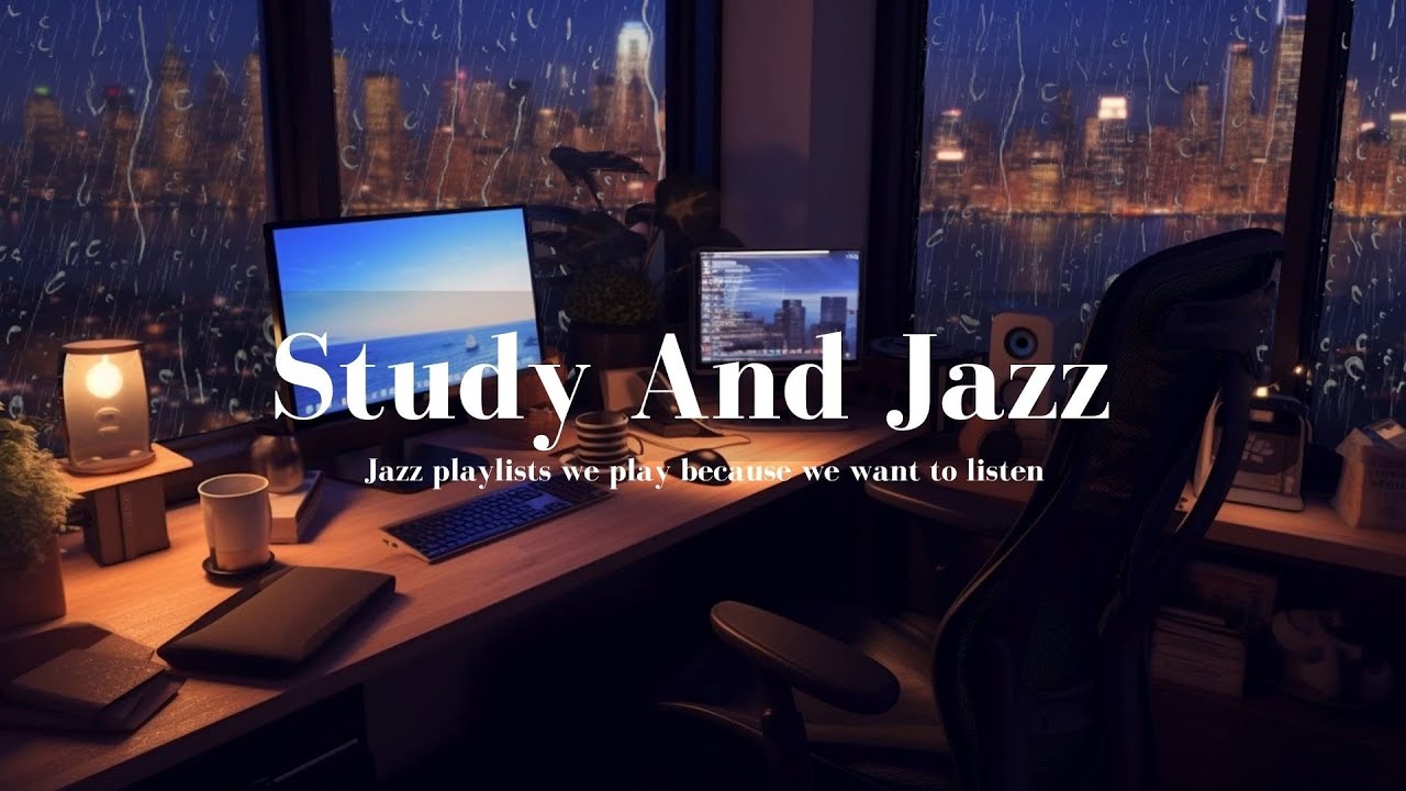 [Playlist] 가을비 속에서 공부 & 재즈 🍁| 3 hours | study & Jazz with autumn rain ...