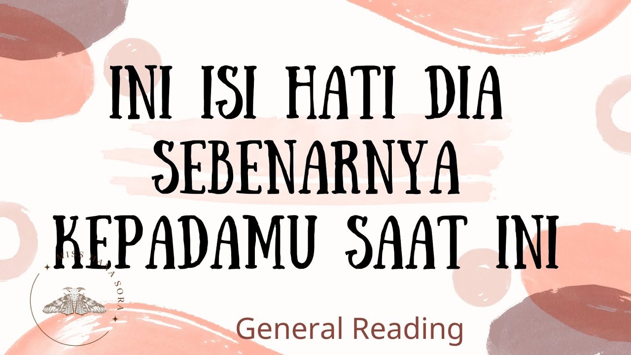 ISI HATI KEPADAMU PADA SAAT INI - YouTube