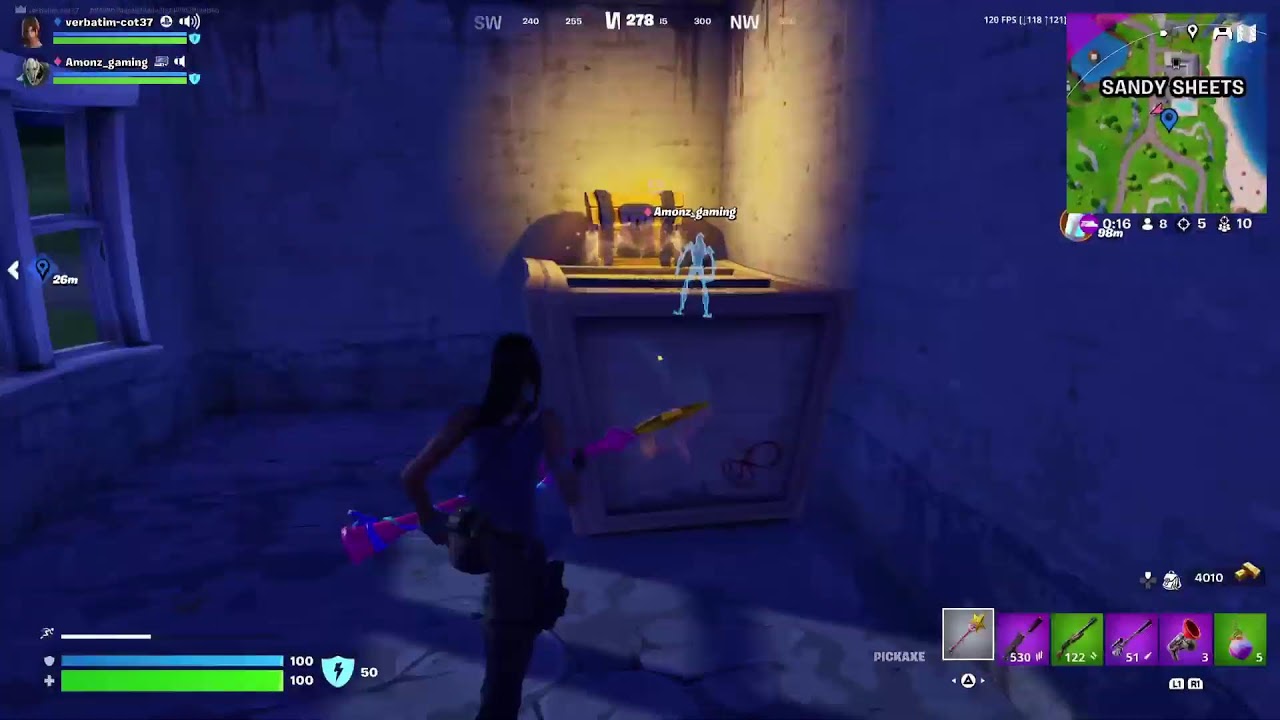 hunter killer playing fortnite reload Zero build trynna get alot of kills off spawn with duo ...