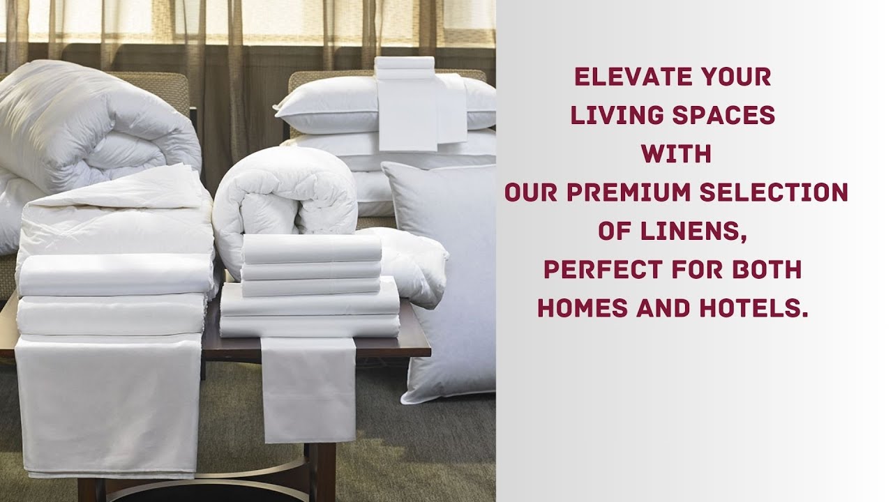 Elevate your living spaces with our premium selection of linens ...