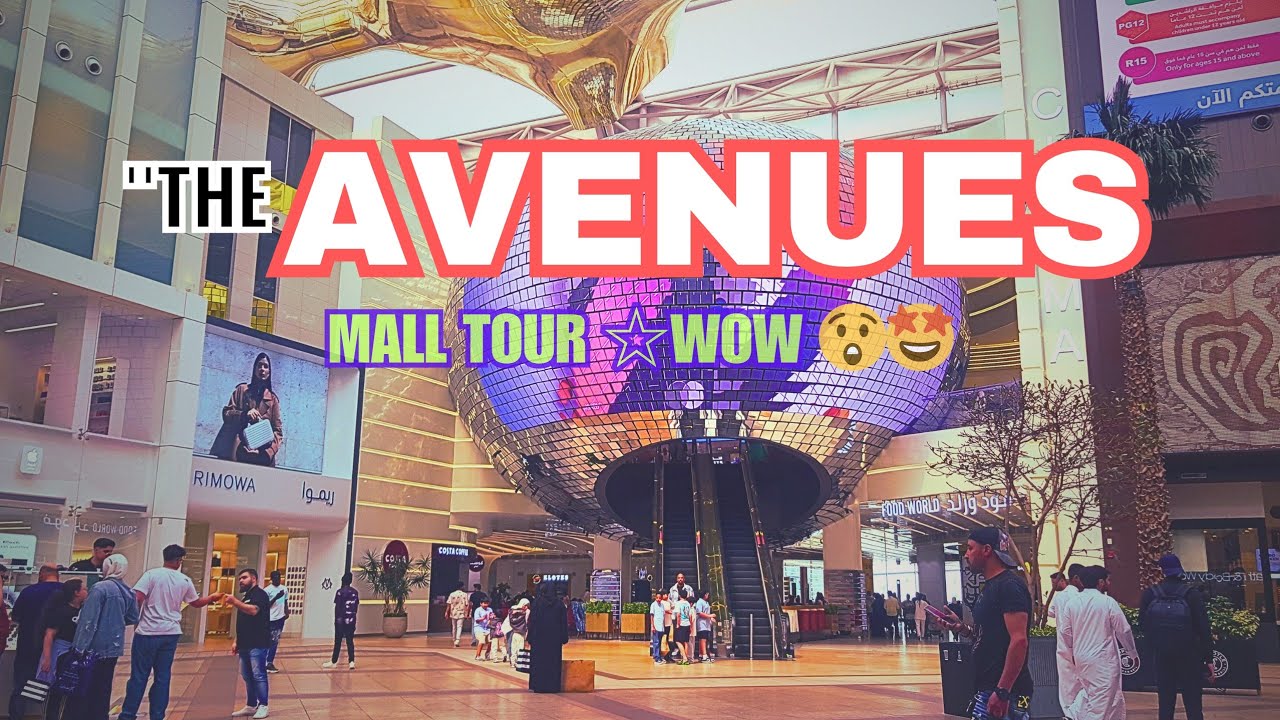 The Avenues Mall Kuwait City | Biggest Mall in Kuwait! - YouTube